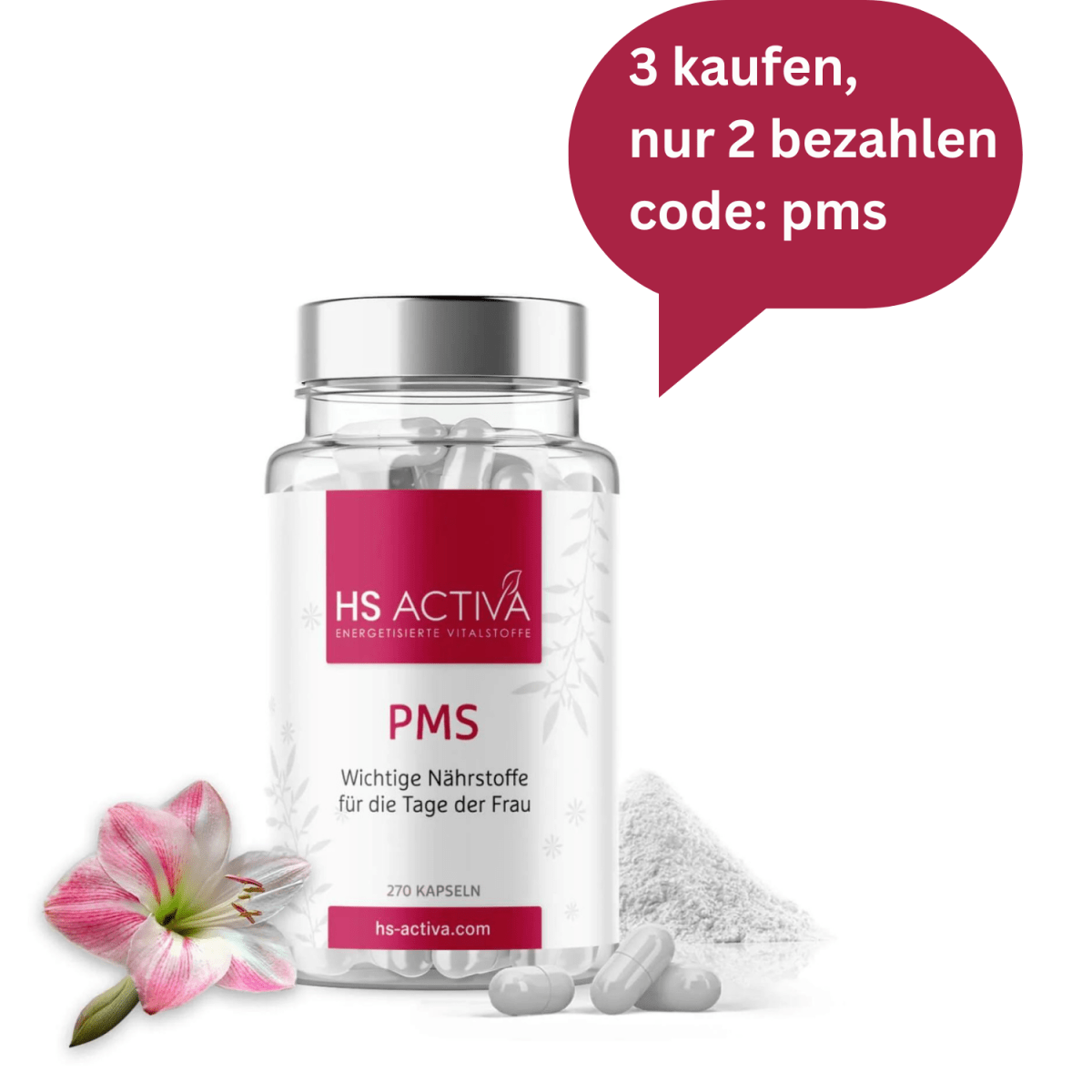 PMS | Gegen Menstruations-beschwerden | Regelschmerzen | Für das Wohlb